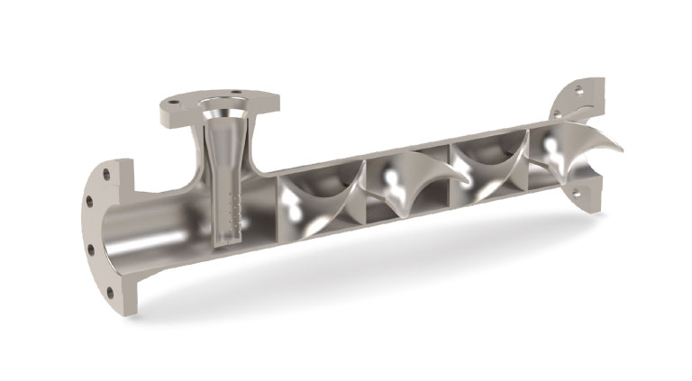 PRIMIX custom made static mixers are fully customized